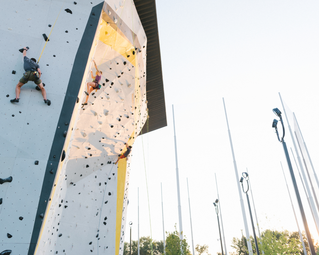 High Point Cutting The Ribbon On World-Class Rock Climbing Facility ...