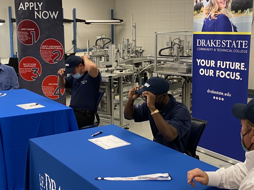 Drake State Holds Signing Day For Students Entering Mazda Toyota ...